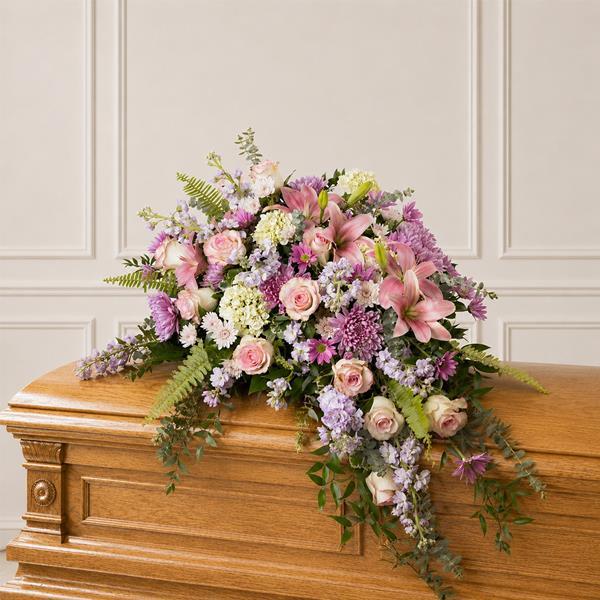 Enchanted Tribute - Double Casket Spray | Hy-Vee Aisles Online Grocery ...