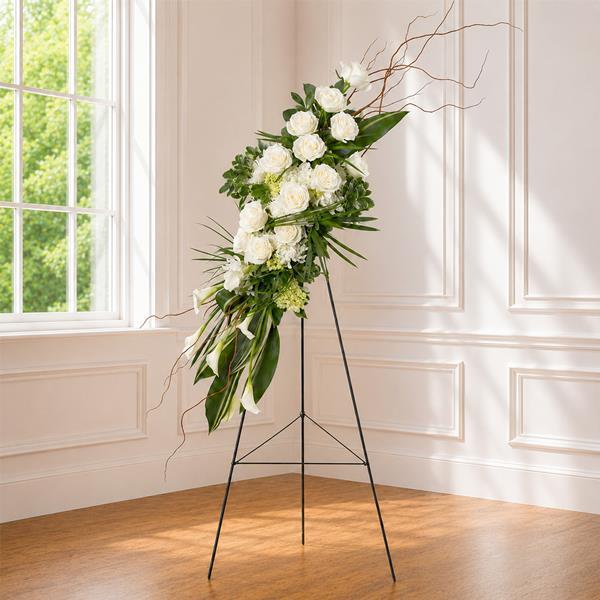 Sacred Remembrance - Standing Flower Easel Spray | Hy-Vee Aisles Online ...