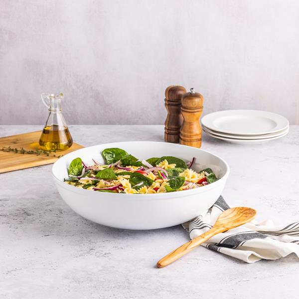 BIA 13 In. White Round Serving Bowl | Hy-Vee Aisles Online Grocery Shopping