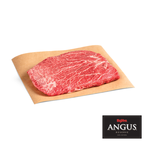Hy-Vee Angus Reserve Beef Chuck Flat Iron Steak | Hy-Vee Aisles Online ...