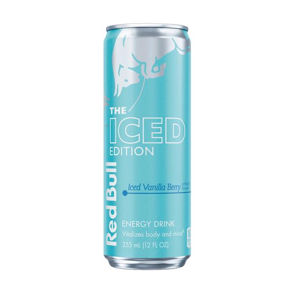 Red Bull Iced Edition Energy Drink, Iced Vanilla Berry, 12 fl. oz. can ...