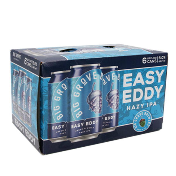 Big Grove Brewing Easy Eddy Hazy IPA 6Pk | Hy-Vee Aisles Online Grocery ...