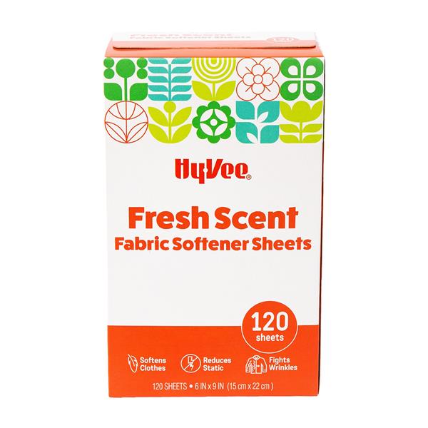 Hy-Vee Fresh Scent Fabric Softener Sheets | Hy-Vee Aisles Online ...
