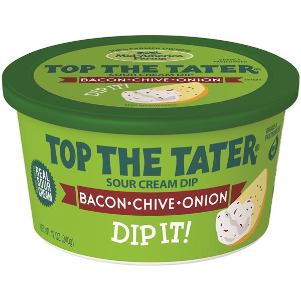 Top the Tater Bacon Chive Dip | Hy-Vee Aisles Online Grocery Shopping