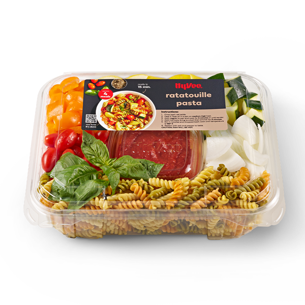 15-Minute Meal Kit, Ratatouille Pasta - Serves 4 | Hy-Vee Aisles Online ...