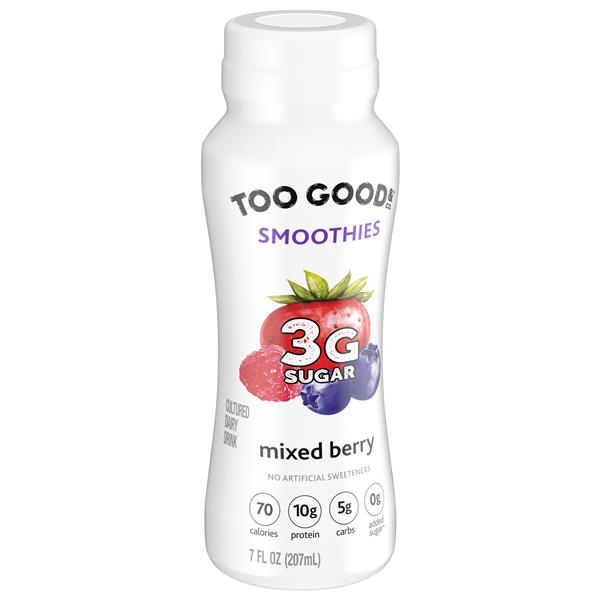 Too Good & Co. Yogurt Cultured Mixed Berry Smoothie Drink | Hy-Vee ...