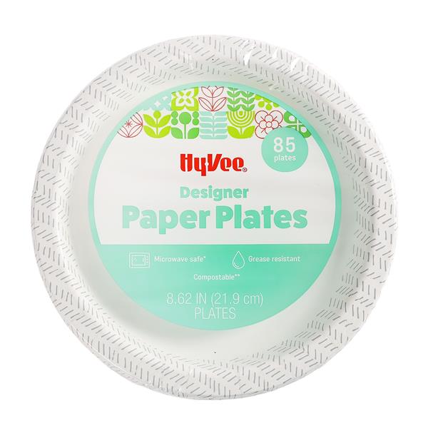 Hy-Vee Designer 8 5/8" Paper Plates | Hy-Vee Aisles Online Grocery Shopping