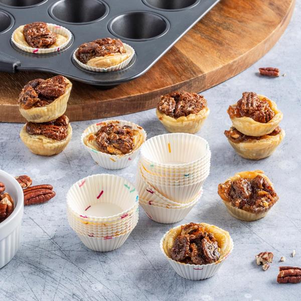 Trudeau Silicone Mini Baking Cups, Set of 24 | Hy-Vee Aisles Online ...