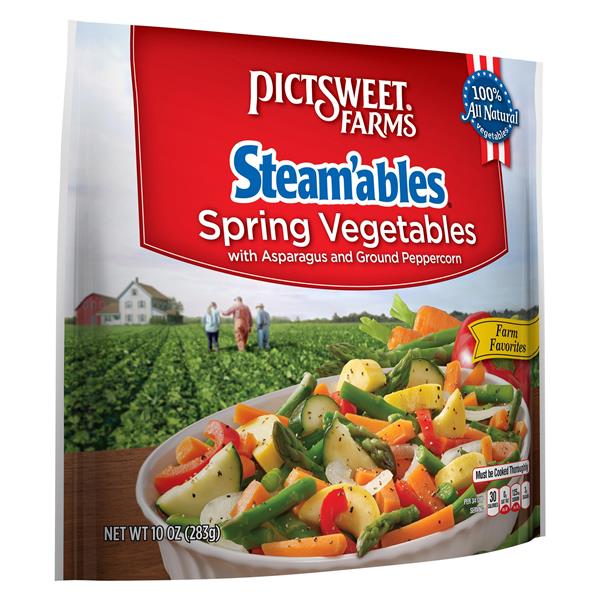 Pictsweet Steam'ables Seasoned Spring Vegetables with Asparagus and ...